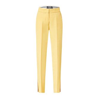 Jacquemus High Rise Straight Leg Pants - - Trousers - Damen - Gelb - XS
