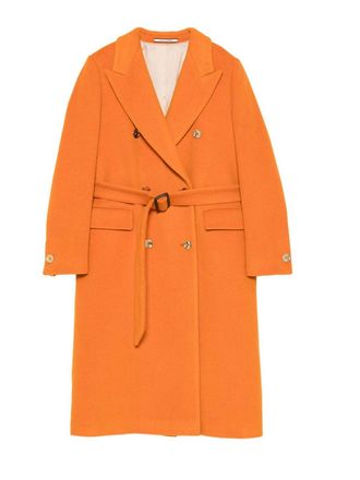 Tagliatore Manteau Au Genou - Orange
