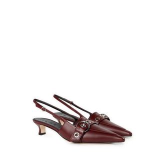 Aeyde Sling-back unies en cuir