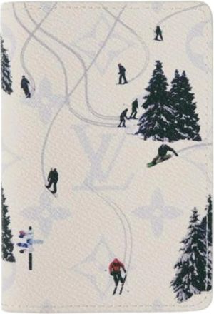 Louis Vuitton unisex, Pre-owned, Blanc, Taille: ONE Size Porte-cartes Vintage Pre-owned