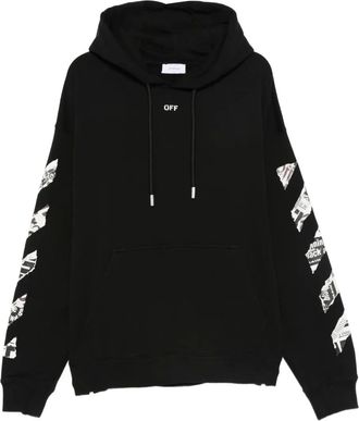 Off-white hoodie à motif Arrows - Noir