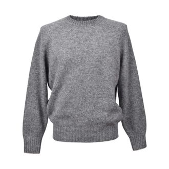 Brunello Cucinelli Homme, Pulls, Gris, Taille: L SweaT-shirt en polyamide avec un design &eacute;l&eacute;gant