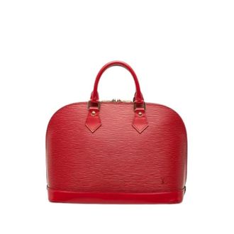 Louis Vuitton Sac &agrave; main Alma PM doccasion - Femme - Pre-owned - Rouge - Taille: ONE Size