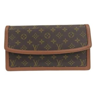Louis Vuitton Pre-owned Canvas Clutch - - Pre-owned - Damen - Braun - ONE SIZE