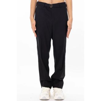 BRIGLIA 1949 Homme, Pantalons, Noir, Taille: M Rivolis Pantalon Ceinture Coton Coupe Relax