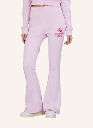 True Religion Flare Sweatpants rosa
