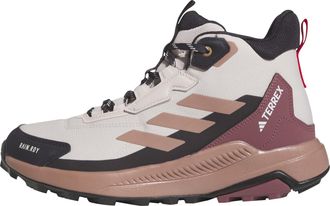 adidas Damen Terrex Anylander Mid RAIN.RDY Hiking Shoes Wanderschuhe, Putty Mauve/Warm Clay/Pure Ruby