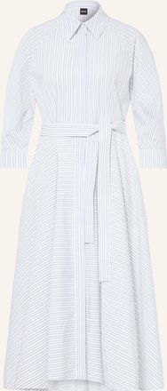 HUGO BOSS Hemdblusenkleid Debeca weiss