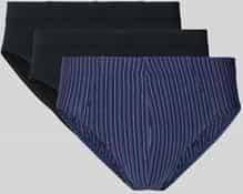 Schiesser Slim Fit Slips mit elastischem Bund im 3er-Pack