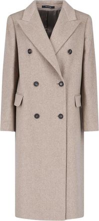 Tagliatore Manteau Au Genou - Marron