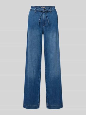 M.A.C Wide Leg Jeans mit Bindeg&uuml;rtel Modell WENDY