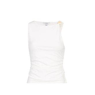 Topshop Top sans manches cintr&eacute; uni