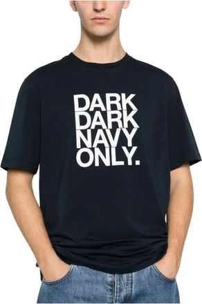 A.P.C. A.p.c., Homme, Tops, Bleu, Taille: L M26461 Iak T-shirt