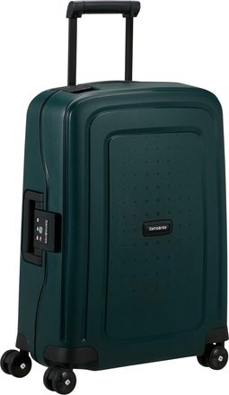Samsonite SCure - Handgepäck Koffer 55 x 40 x 20 cm - Hartschalen Kabinentrolley passend für die meisten Airlines inkl. Ryanair und EasyJet - 4 Rollen, TSA-Schl