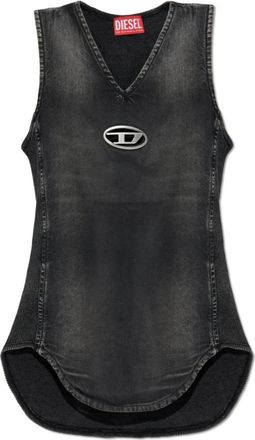 Diesel Femme, Tops, Gris, Taille: 38 FR De-Nessi top