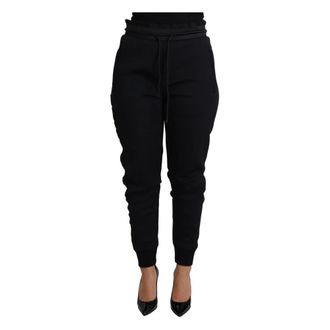 Dolce & Gabbana Jogger Hose - - Trousers - Damen - Schwarzk - S