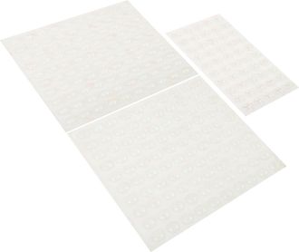 Angoily 250 Stück Teiliges Transparente Selbstklebende Silikonpuffer rutschfest Stoßdämpfend für Möbel Glasplatten Schränke Vielseitig Einsetzbar Langlebig