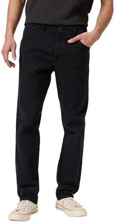 Wrangler Greensboro Jeans, Black Rinse, 32/32 Homme