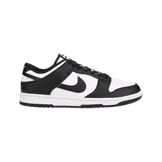 Nike Retro Dunk Low Leder Sneakers - - Sport - Herren - Wei&szlig; - 42 1/2 EU