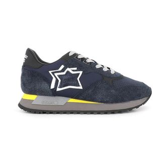 Atlantic Stars Casual Sneakers Leder Stoff Dracoc - - Shoes - Herren - Blau - 41 EU