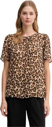 DKNY Dkny, Damen, Blusen & Hemden, Braun, MGr&ouml;&szlig;e