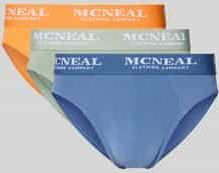 Mc Neal Slim Fit Slip mit Logo-Detail im 3er-Pack