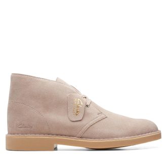 Clarks Schn&uuml;rschuhe Clarks Desert Bt Evo Beige