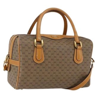 Gucci Sac &agrave; main vintage en plastique Pre-owned - Femme - Pre-owned - Beige - Taille: ONE Size