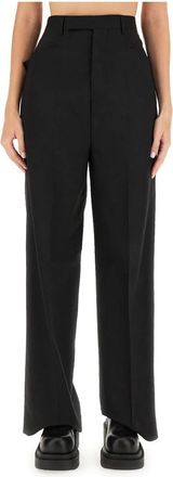 Rick Owens Femme, Pantalons, Noir, Taille: 38 FR Mastodon Pantalons