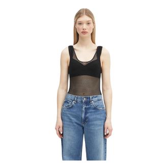Anine Bing Body - - Tops - Damen - Schwarzk - XS