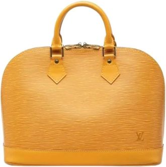 Louis Vuitton Pre-owned Alma PM - Femme - Pre-owned - Jaune - Taille: ONE Size