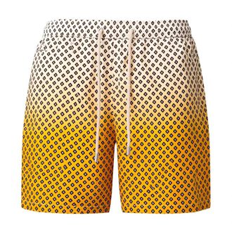 MC2 Saint Barth Schnelltrocknende Micro-Gradient-Badeshorts - - Swimwear - Herren - Gelb - XL