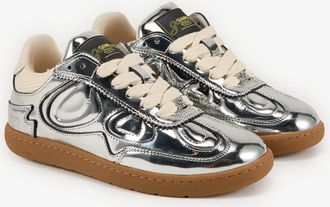 Ganni Baskets en cuir m&eacute;lang&eacute;