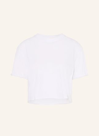 American Vintage American Vintage Cropped-Shirt Apoly weiss