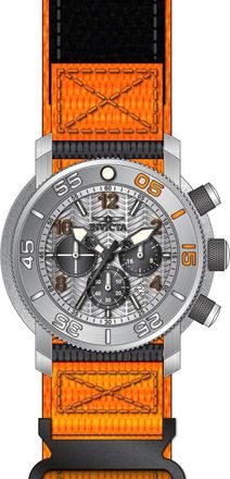Invicta Coalition Forces 50093 Herrenuhr - Quarzwerk - Edelstahl mit silbernem Zifferblatt - 50 mm