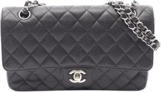 Chanel Sac bandouli&egrave;re vintage doccasion - Femme - Pre-owned - Noir - Taille: ONE Size