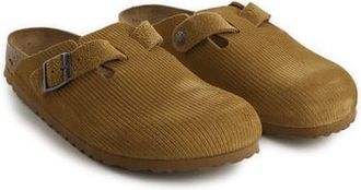 Birkenstock Sabot en cuir velours
