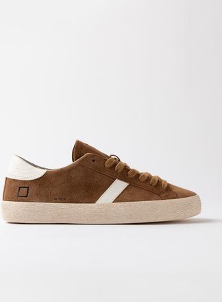 D.A.T.E. hill low suede cuoio