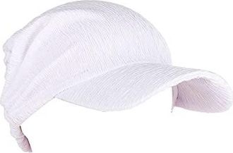 Generic Chapeau élastique pour femme, blanc, Taille unique