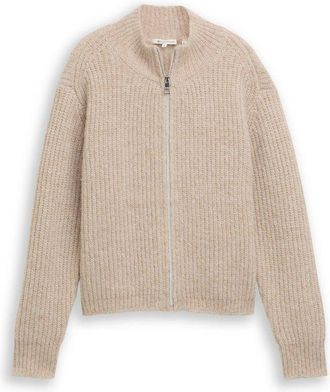 Tom Tailor Cardigan Pullover & Strickjacken Cardigan mit Rei&szlig;verschluss