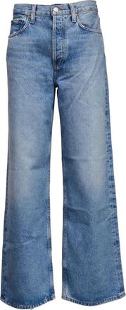 A Gold E Femme, Jeans, Bleu, Taille: W27 Wide Jeans