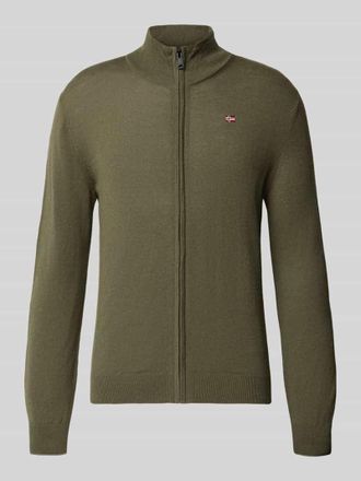 Napapijri Strickjacke mit Logo-Stitching Modell DAMAVAND