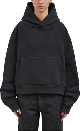 Entire studios Entire Studios, Femme, Sweatshirts et sweats &agrave; capuche, Noir, Taille: 36 FR Heavy Hood