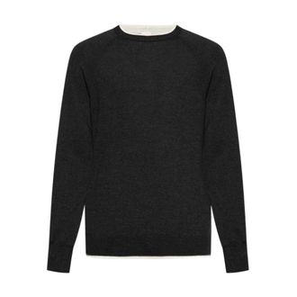 Eleventy Rundhals-Pullover - - Knitwear - Herren - Grau - 2XL