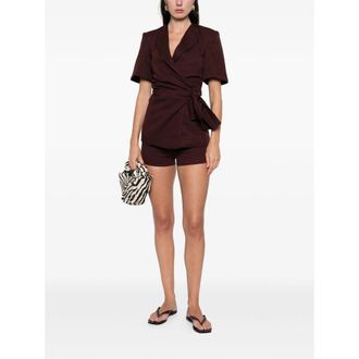 Faithfull The Brand Knot Wrap Jacket - Red
