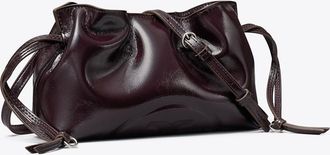 Tory Burch Ella Pouch mit Kordelzug im Used-Look