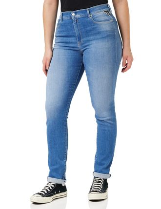 Replay Damen Mjla Jeans, 010 Light Blue, 32W / 32L EU