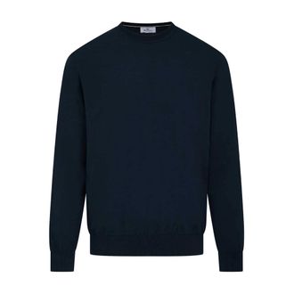 Aquascutum Rundhals-Sweatshirt - - Sweatshirts & Hoodies - Herren - Blau - M