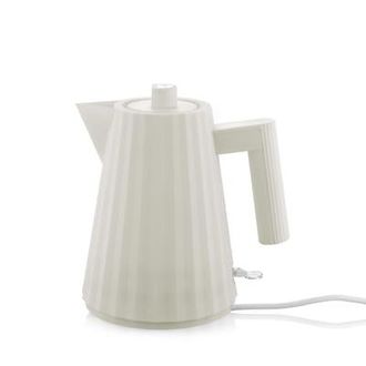 Alessi Bouilloire électrique Plissé - Blanc - Résine thermoplastique - Designer Michele de Lucchi