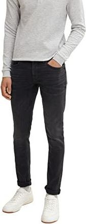 Tom Tailor Denim TOM TAILOR Denim 20622022 Culver Skinny, Jean Homme, 10250 - Used Dark Stone Black Denim, 29W / 30L